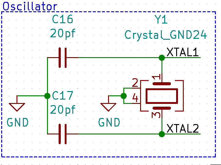 Component selection and schematic for a custom ATmega32u4 PCB – Bad ...