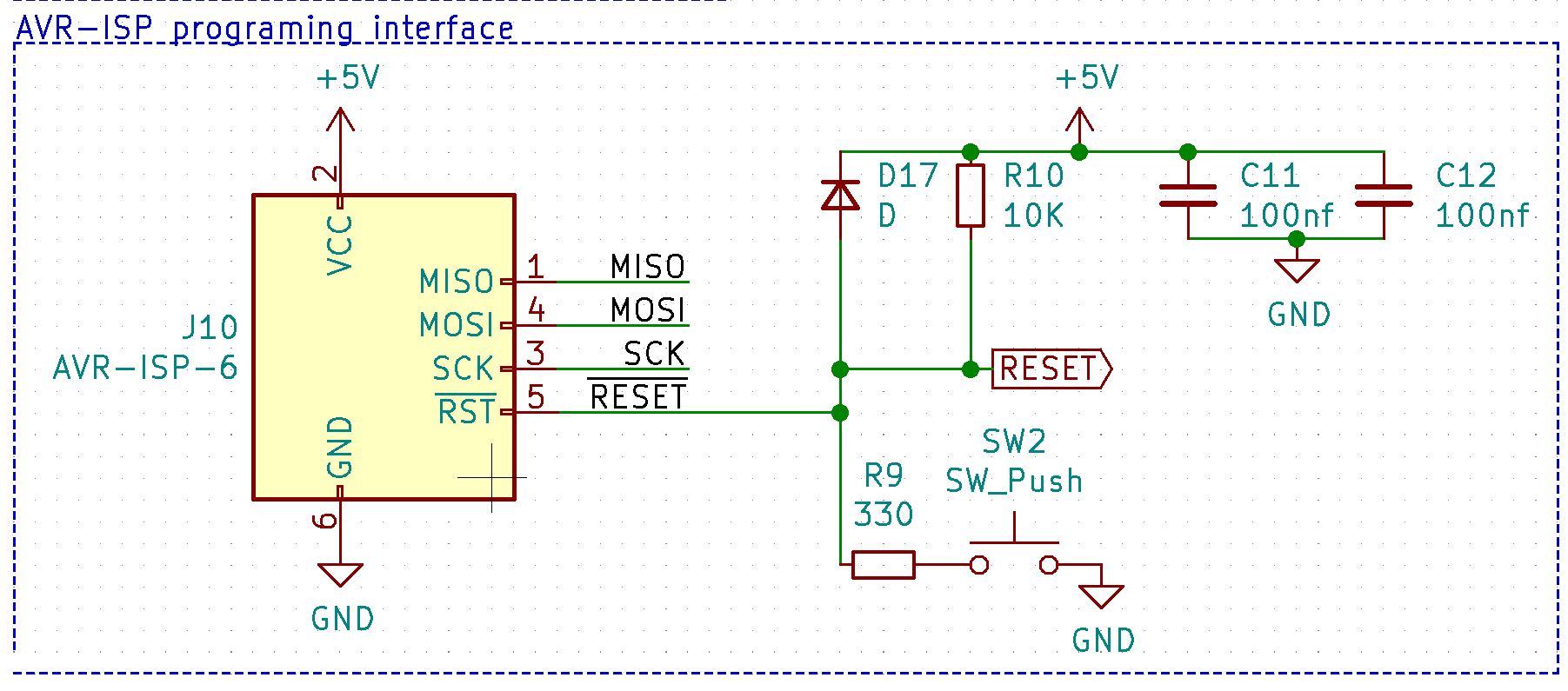 Component selection and schematic for a custom ATmega32u4 PCB – Bad ...